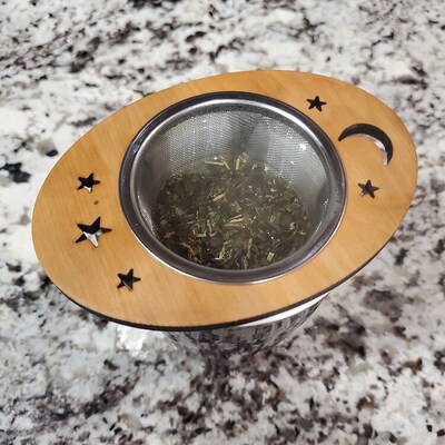 Exotic Wood Tea Infuser Loose Leaf Tea Strainer Tea Lover Gifts Tea ...