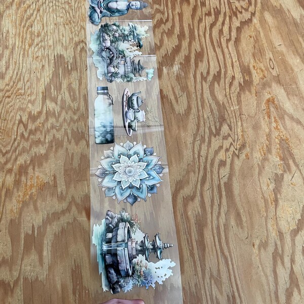 Vintage Vinyl Stickers. Beautiful Flower, Cat, Dog. Decoration for ...