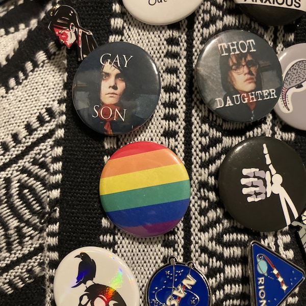 Panic at the Disco A Fever You Cant Sweat Out Themed 32mm Pin Set - Etsy