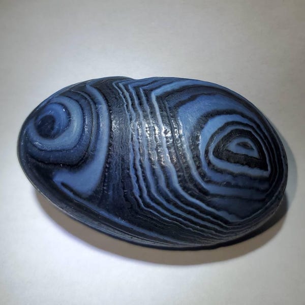 AAA Natural Polished Mexico Banded Agate Crystal Flat /palm Stones Ball ...