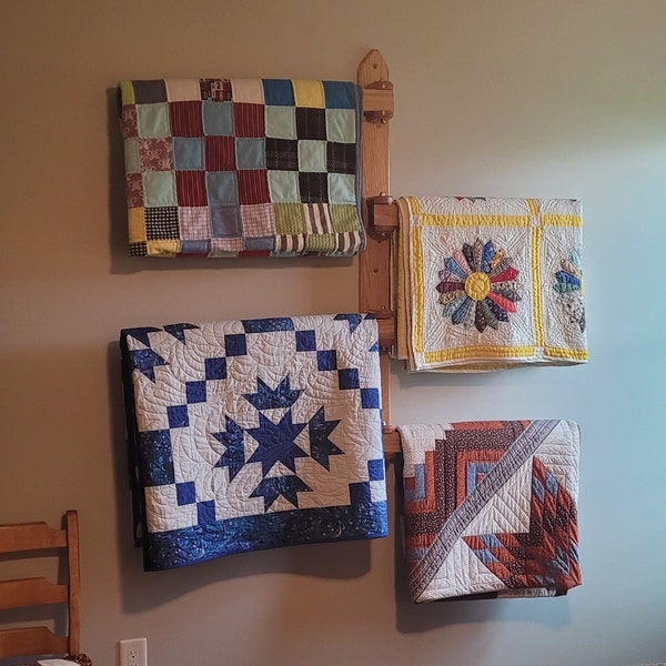 4 Swing Arm Quilt Rack - Etsy