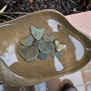 Heart Shaped Beach Rocks Lake Erie Set of 8 - Etsy