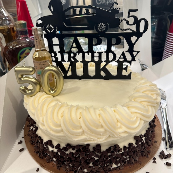 Hunter Birthday Cake Topper, Hunting Cake Topper, Hunter Cake Topper ...