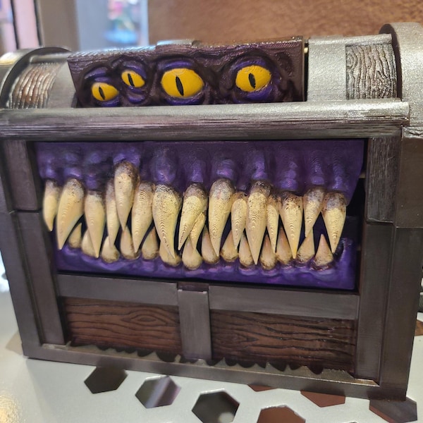 Birthday Cake Mimic Miniature for Dungeons and Dragons Dnd Tabletop ...