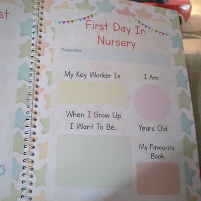 First Day of School, School Journey Journal, First Day of School Sign ...