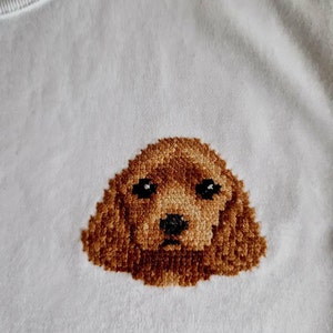 Cocker Spaniel Cross Stitch Pattern PDF Bundle C Blue Roan Red Cocker ...