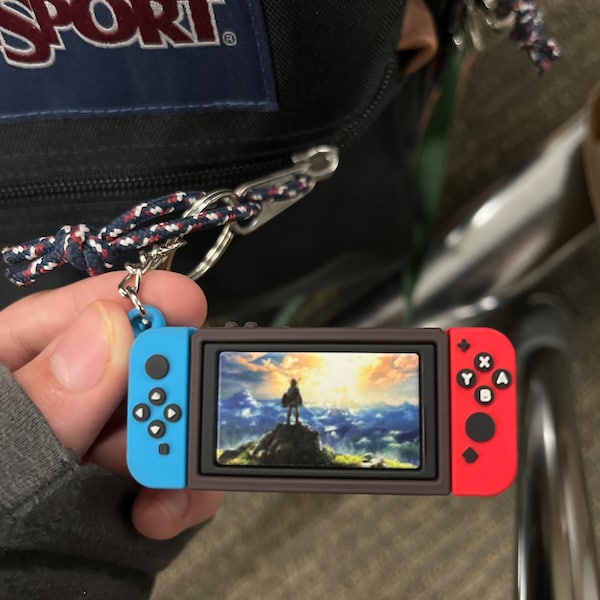 Zelda: Breath of the Wild Keychain - Nintendo Switch Accessory - Etsy