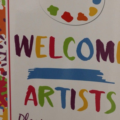 INSTANT DOWNLOAD Printable Art Party Birthday Party Sign Package ...