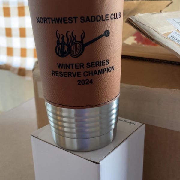 ENGRAVED RED OAK Trophy Spur Display Stand - the Perfect Display Piece ...