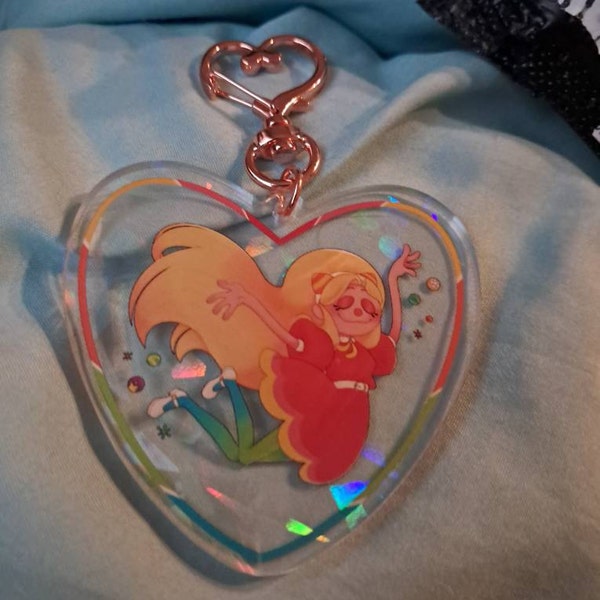 Julie Joyful (welcome Home) Two-sided Holographic Charm - Etsy