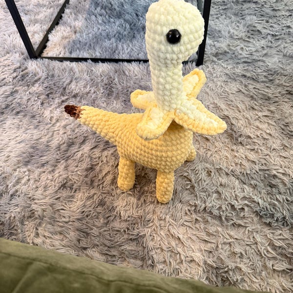 Baby Bananasaurus NO SEW Crochet Pattern - Etsy