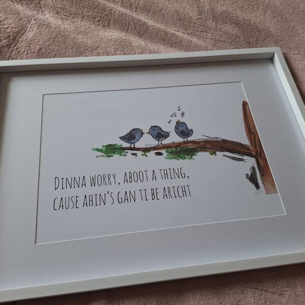 Doric Anniversary Card, Scottish Anniversary Card Tinder Card - Etsy