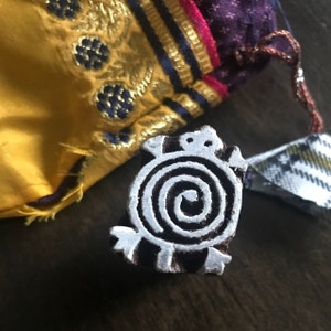 Sea Shell Pottery Wood Stamp Hand Carved Fabric Textile Indian | Etsy