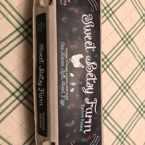 Egg Carton Labels, Chalkboard, 3 Part Label Sets, Peel and Stick - Etsy