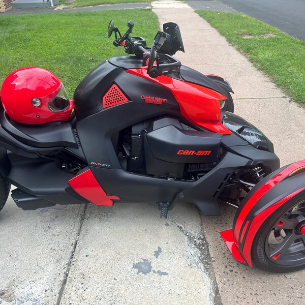 Can-am Ryker T-shirt Vertical Back Logo - Etsy