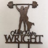 Weight Lifting Cake Topper, Crossfit Cake Topper, Fitness Cake Topper ...