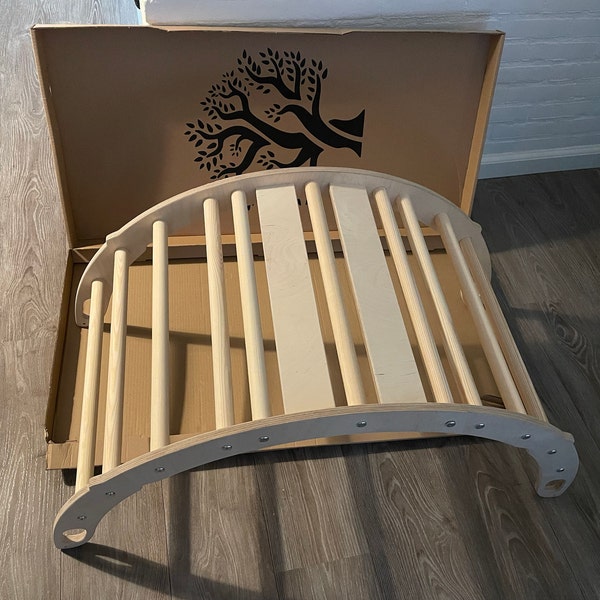 Rolling Slide With Climbing Triangle, Indoor Outdoor Playground ...