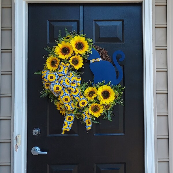 Eagle Wreath, Patriotic Eagle Wreath, 4th of July Wreath, Large Front ...