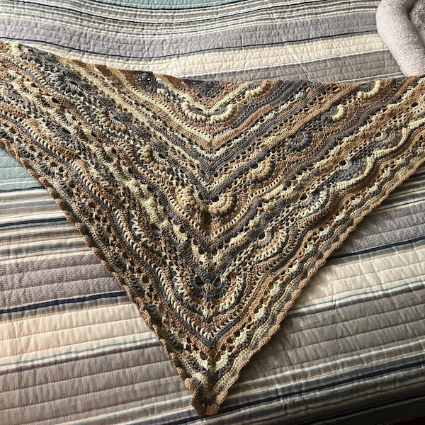 Victoria's German Shells Shawl Pattern / PDF Instant Download / Crochet ...