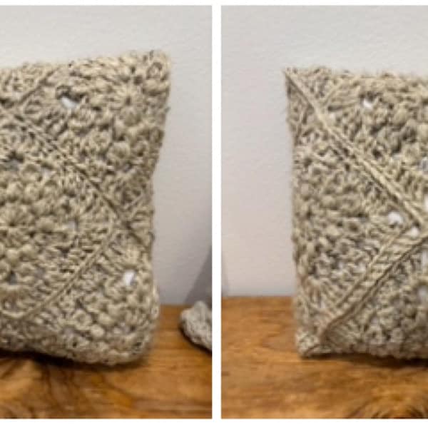 PATTERN | Astrid Granny Cowl Pattern | Crochet Granny Square Neck ...
