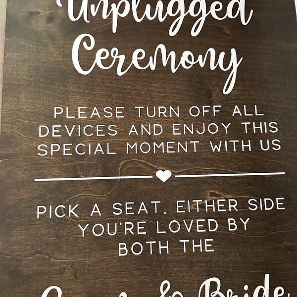 Minimal Wedding Welcome Sign | Wedding & Event Signage | Modern Classy ...