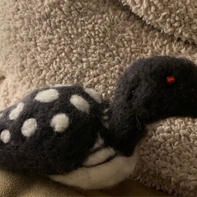 Loon Needle Felting Kit DIY - Etsy