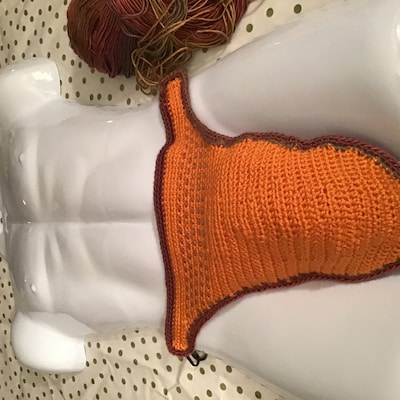 Men's Crochet Pattern, Full Side Briefs in Double Knit Yarn - Etsy