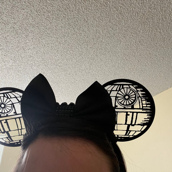 Death Star Star Wars Disney Ears - Etsy