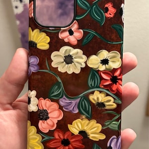 Piano Floral Print Phone Case - Etsy