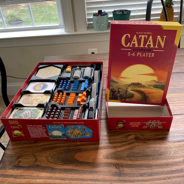 Base Catan Organizer Set | Senac LLC | Compatible With Settlers of ...