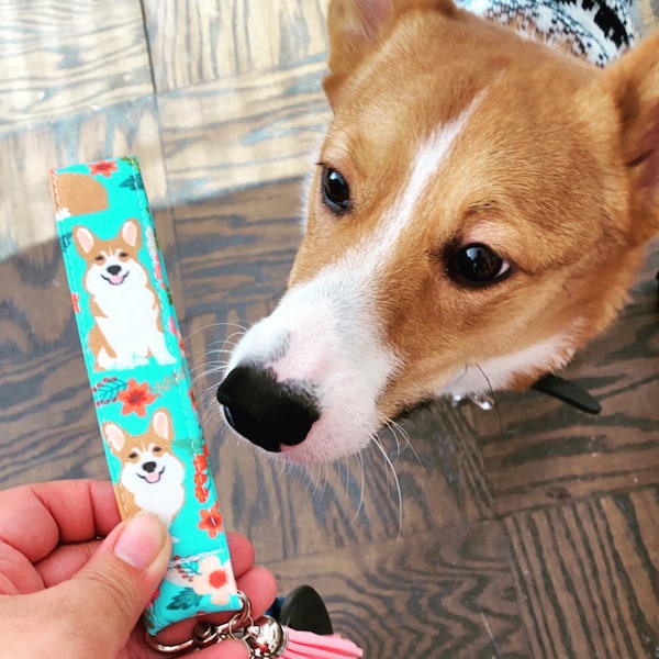Corgi Keychain Wristlet | Corgi Gifts for Her | Corgi Mom | Cute Corgi ...