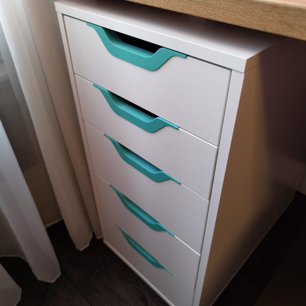 IKEA Alex Drawer Handle With Label Holder • Home Organizing Various ...