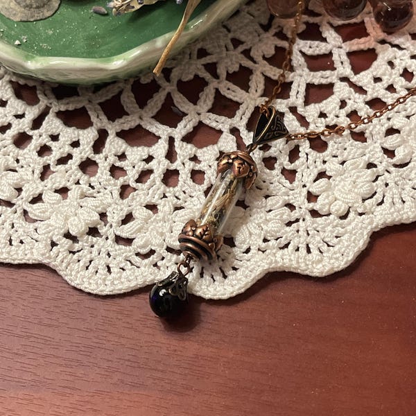 Protection Necklace Witchcraft Amulet Wicca Jewelry Witchy Necklace