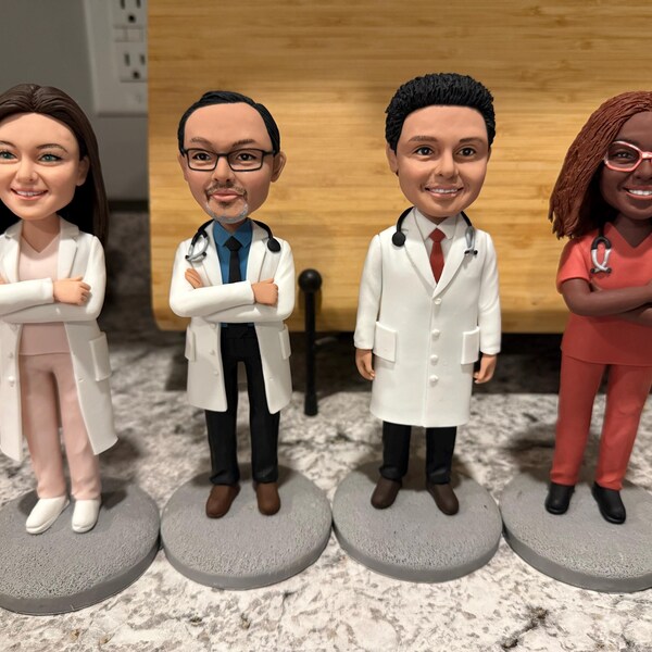 Custom Bobblehead Adorable With the Bottle, Gorgeous Baby Playing ...