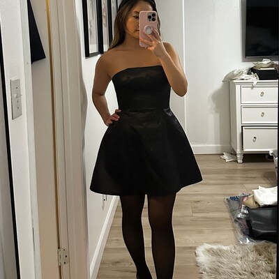 PATTERN Black Bella Mini Dress Little Dress Classic Casual Party ...