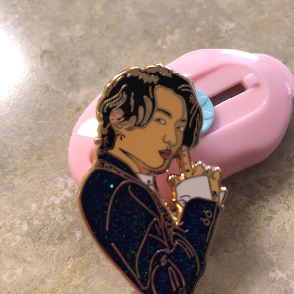 Stand With AAPI Enamel Pin *purple Edition*, Lapel Pin #stopasianhate ...