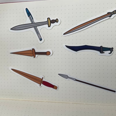 Camp Half-blood and Camp Jupiter Sticker Set Percy Jackson and the ...