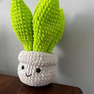 Potted Plant Friend PDF Crochet Pattern crochet Plant, Amigurumi Plant ...