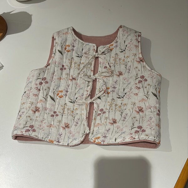 Ash Vest - PDF Sewing Pattern | Quilted Vest for Kids (0-3M to 5-6Y) - Etsy