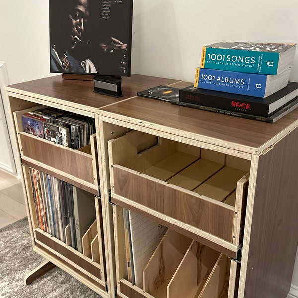 Tall Cabinet for Vinyl & All Purpose Crates - Etsy
