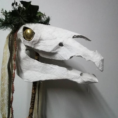 Jackal Mask, Papercraft Mask Template - Etsy