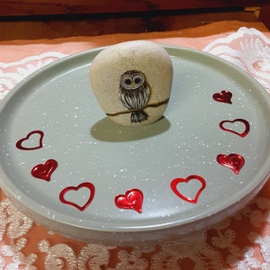 Polar Bear NORTHERN LIGHTS Painted Rock MAGNET - Etsy