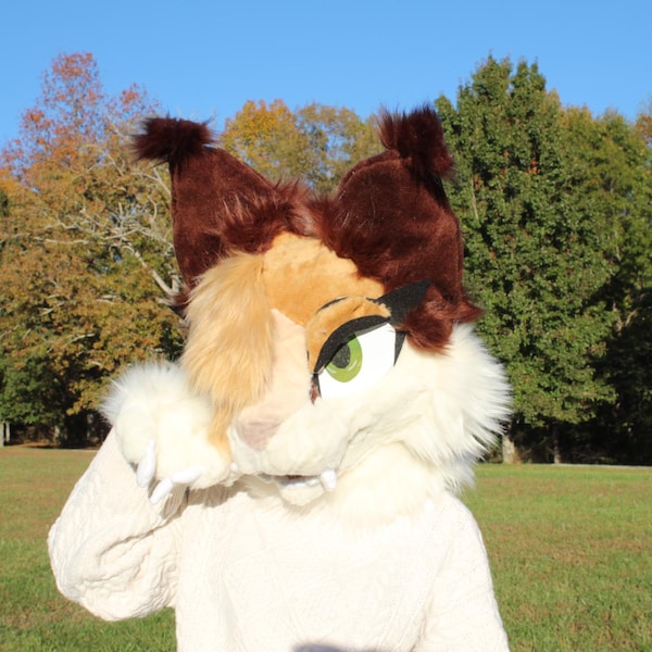 Fursuit Sewing Pattern - 2 Ear PDF Bundle Floppy Puppy Dog Canine Ears ...