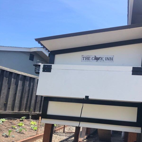 Chicken Coop Sign - the Chick Inn - Backyard Chicken - Chicken Coop ...