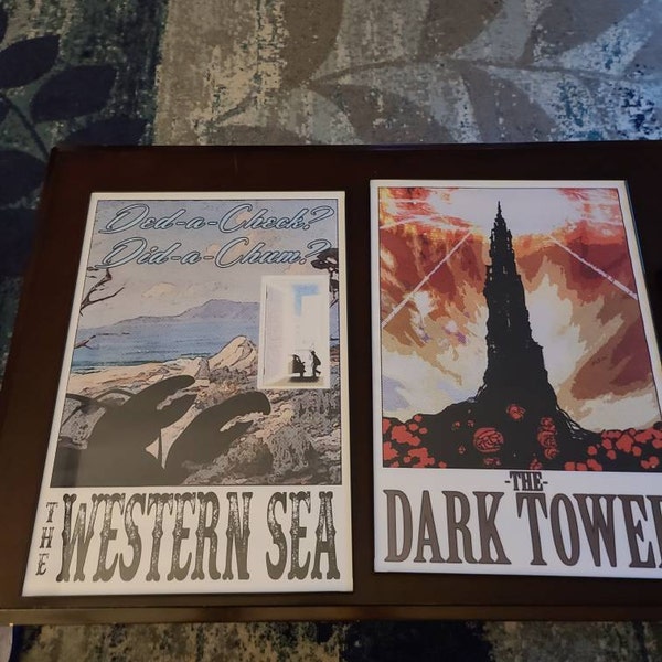 DARK TOWER - Travel Poster - Stephen King's Dark Tower - 13"x19 ...
