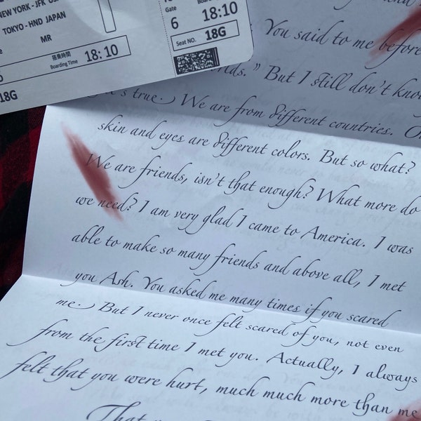 Dear Ash Letter | Banana Fish / Ash Lynx / Anime / Eiji Okumura / Manga ...