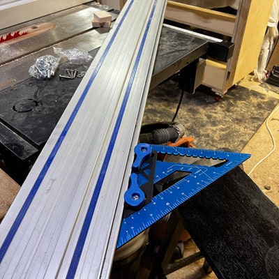 Festool Guide Rail Square Adapter DIY Kit for Track Saw Guide Rails - Etsy