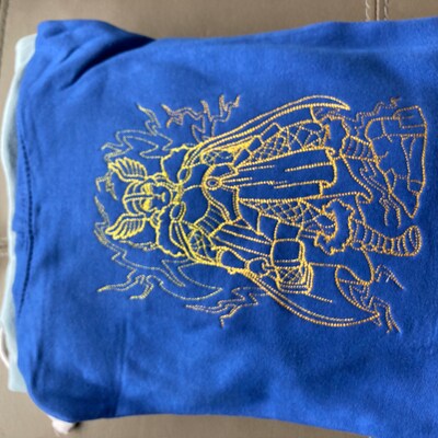 Heraldic Dragon Patch, Rampant Dragon Tabard Patch, LARP, SCA, Re ...