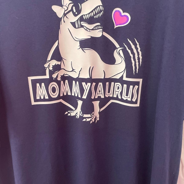 Mommy Saurus Svg, Mama Saurus Svg, T-rex Dinosaur Svg, Jurasskicked ...