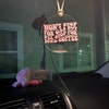 Iced Coffee Car Charm, Coffee Car Charm, Coffee Accessories, Wont Stop ...